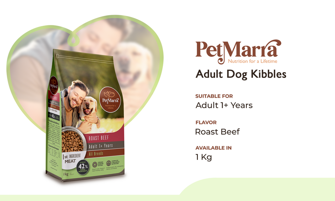 Adult Dog Kibbles Roast Beef – PetMarra Philippines